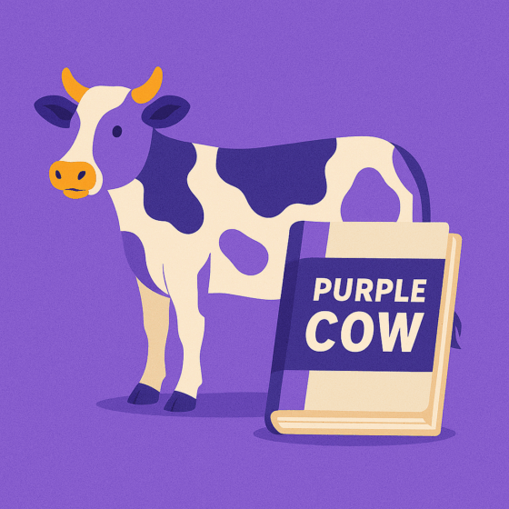 Purple Cow Book Review: Stand Out in Marketing